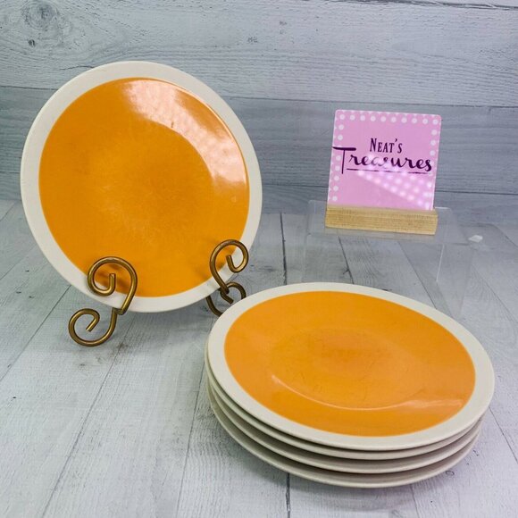 Noble Excellence | Dining | Noble Excellence Orange White Trim ...
